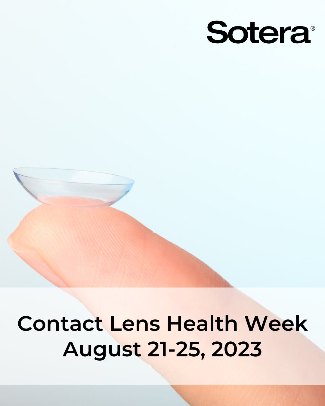 Contact Lens Health Week - August 21-25, 2023