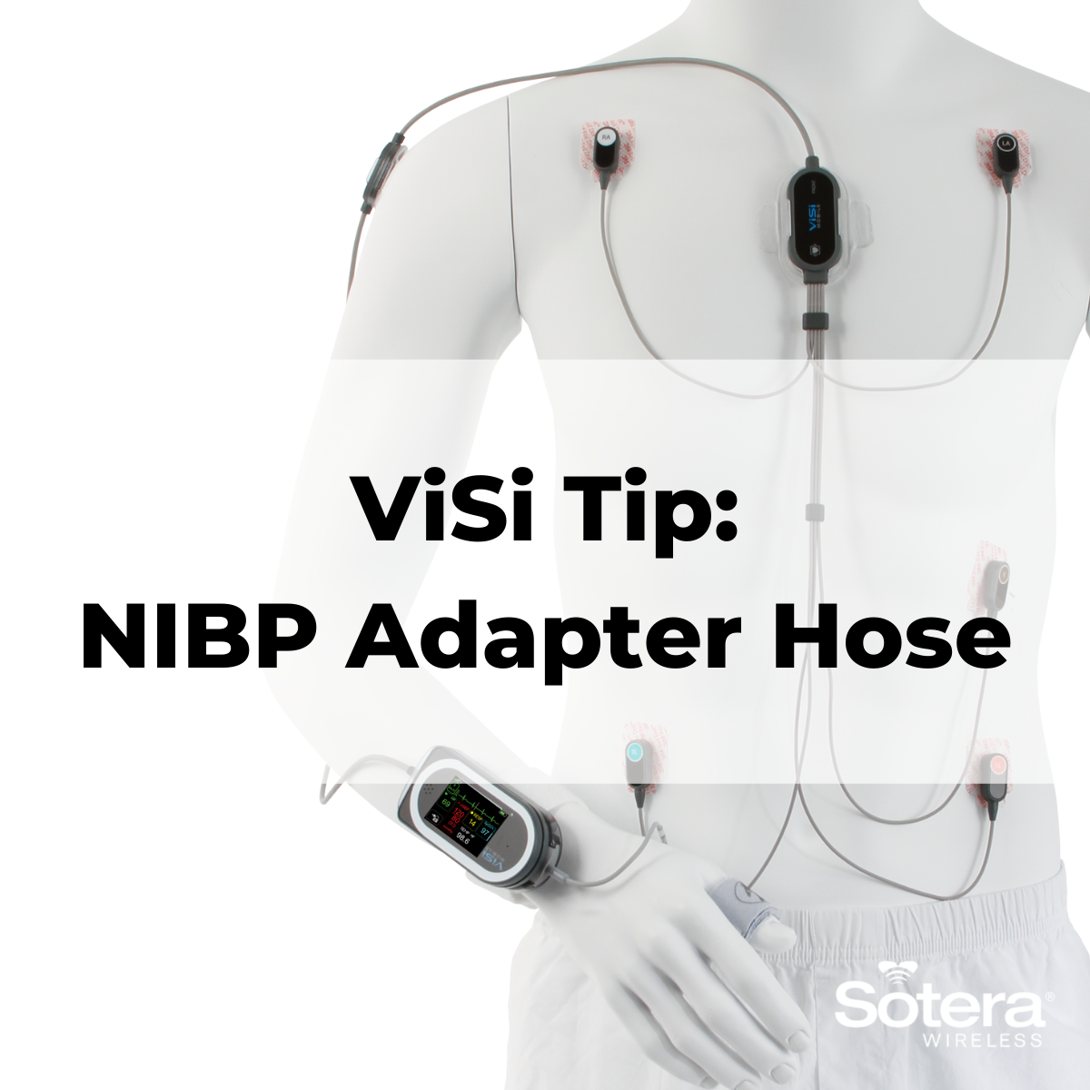 ViSi Mobile Smart Tip - NIBP Adapter Hose